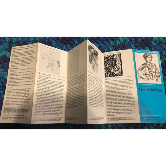Museum Of Modern Art | Other | Henri Matisse Moma 985 Vintage ...